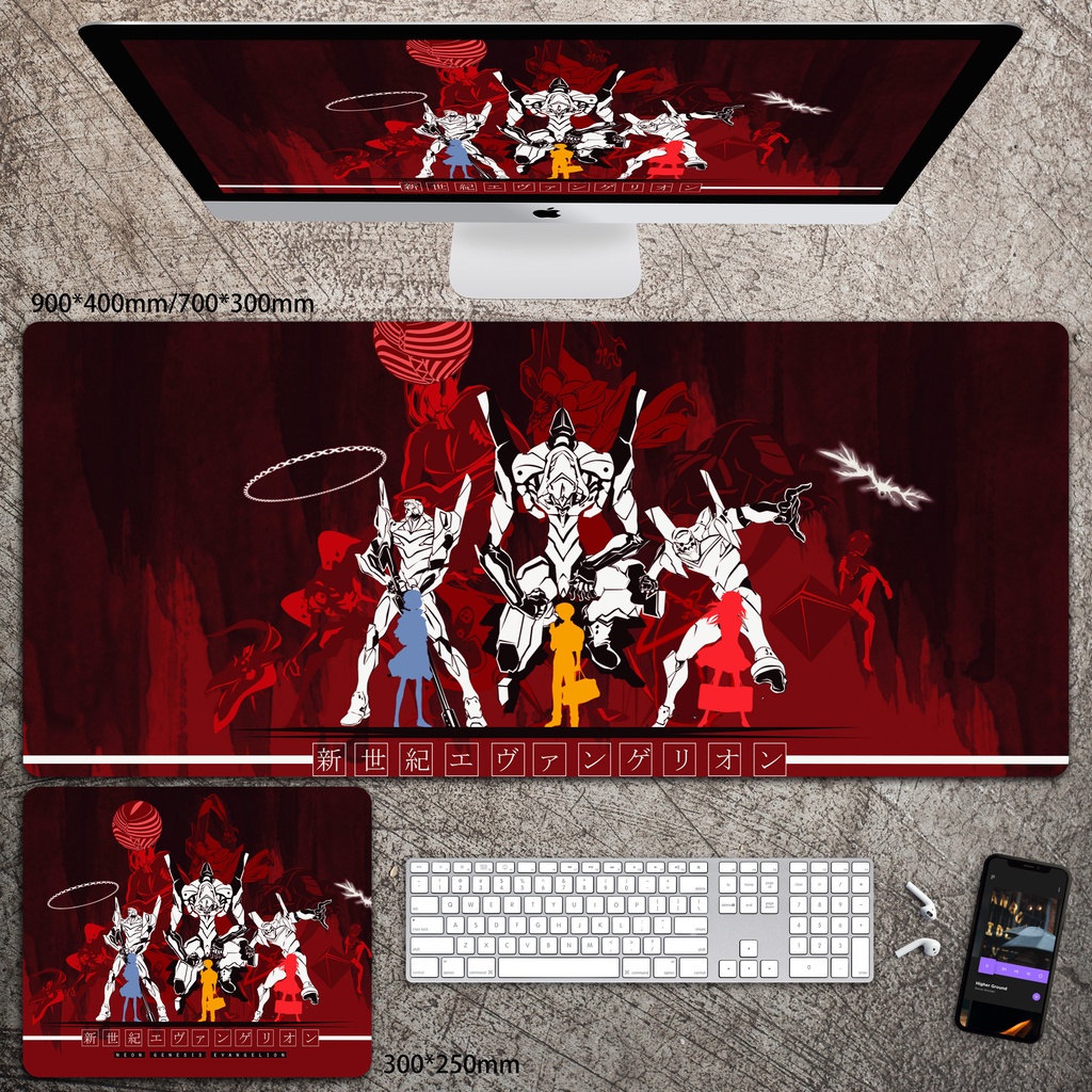EVA Mouse Pad Neon Genesis Evangelion Laptop keyboard pad EVANGELION-01 ...