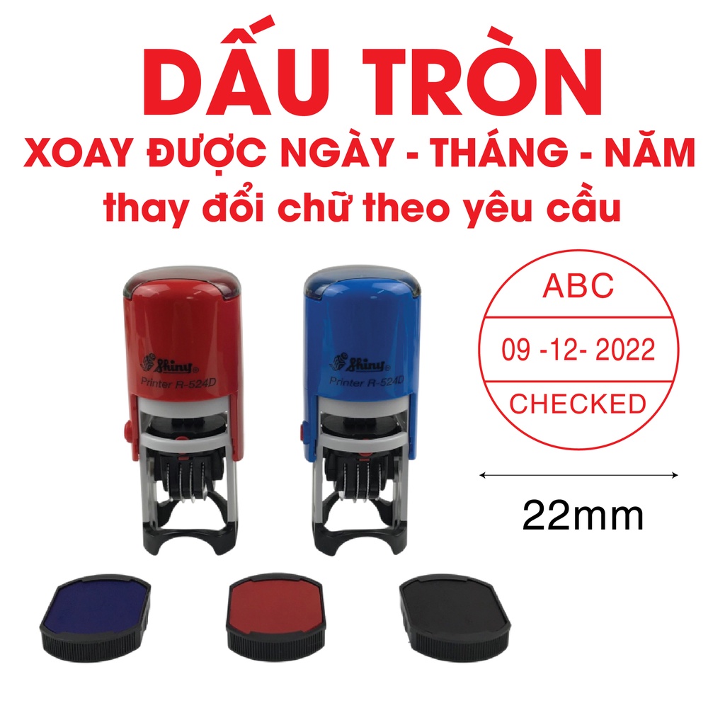 Dấu Tròn Ngày Tháng Năm Thay Đổi Được, Nội Dung Thiết Kế Theo Yêu Cầu ...