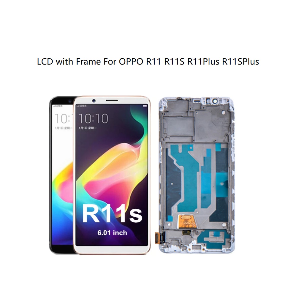 Màn hình LCD có khung cho OPPO R11 Plus R11S Plus R11 Plus KT Màn hình LCD với màn hình cảm ứng ...