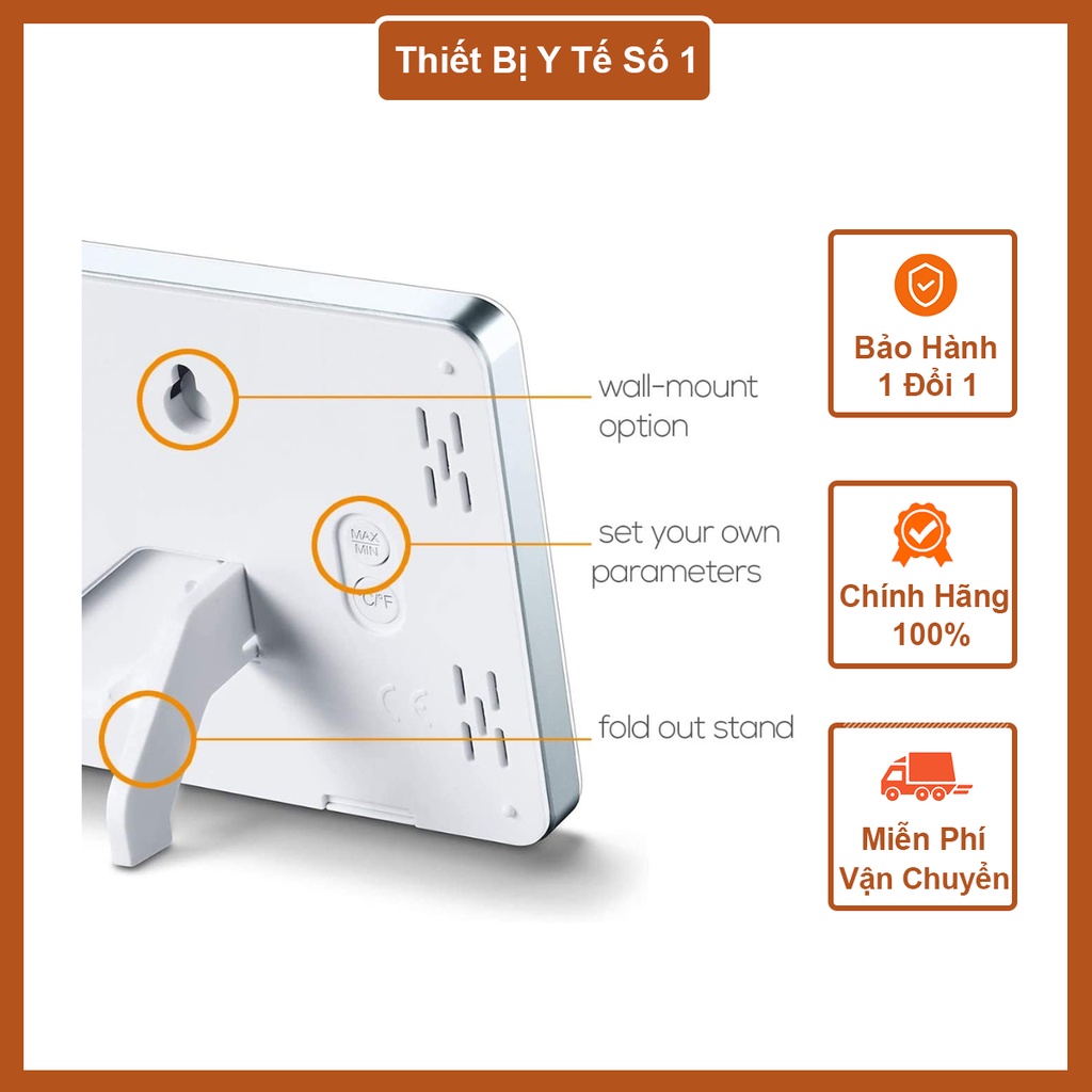 [CHÍNH HÃNG] Nhiệt ẩm kế điện tử Beurer HM16 | Shopee Việt Nam