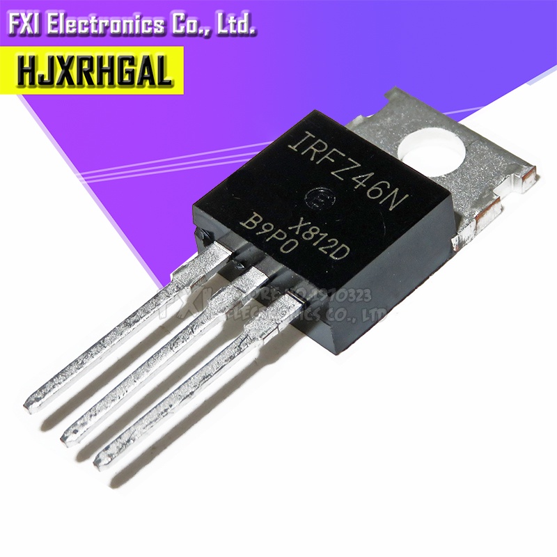 Bộ 10 Linh Kiện Điện Tử IRFZ46N TO-220 Ifz46 IRFZ46NPBF TO220 Mới | Shopee Việt Nam