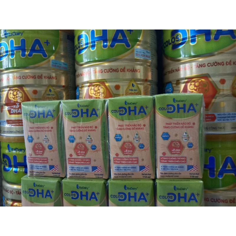 Sữa bột pha sẵn Colos DHA 110ml(ko thẻ cào) | Shopee Việt Nam