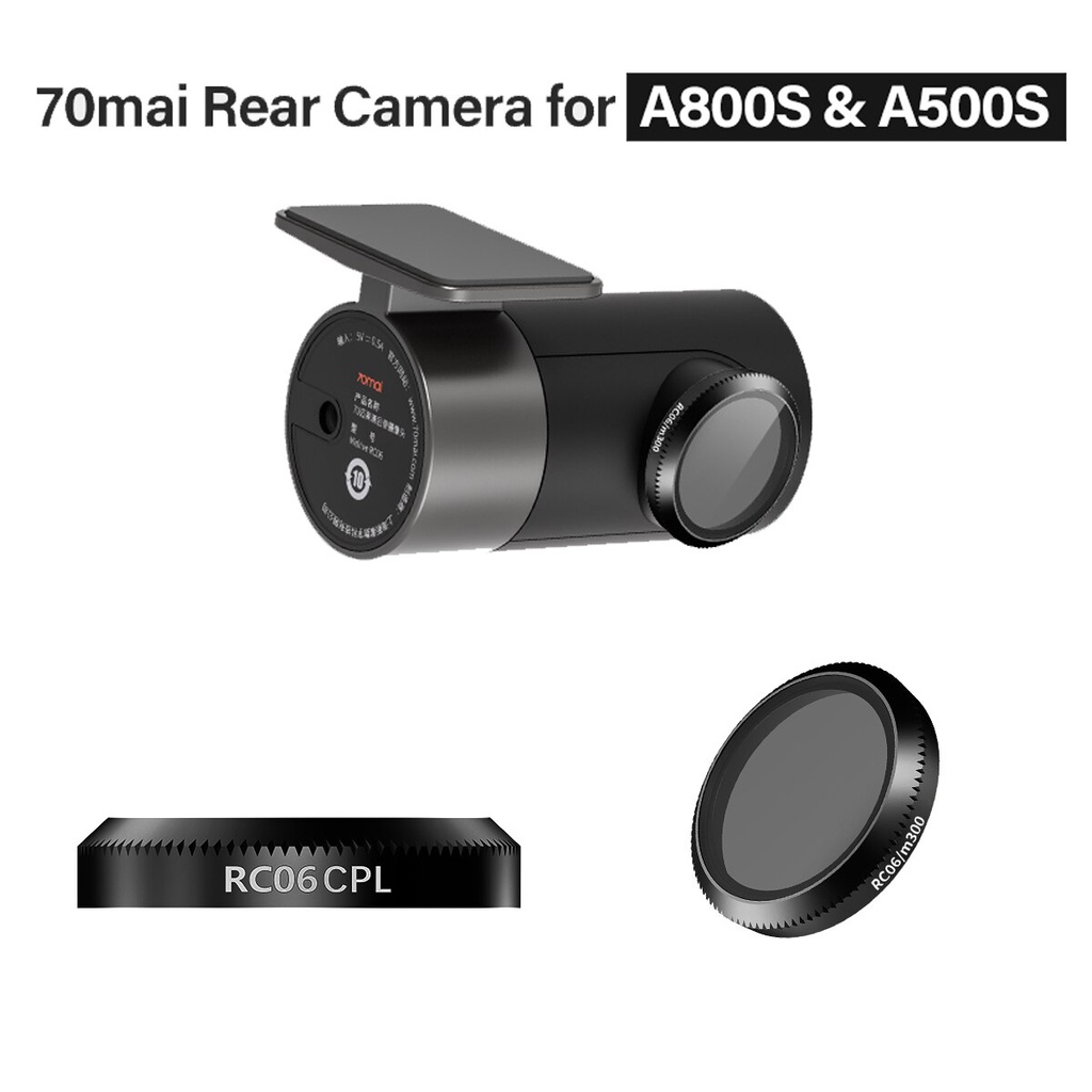 Dành Cho 70MAI RC06 CPL Lọc Camera Sau Cho A800S / A500S Cho 70MAI RC06 Tĩnh Điện Miếng Dán 3M ...