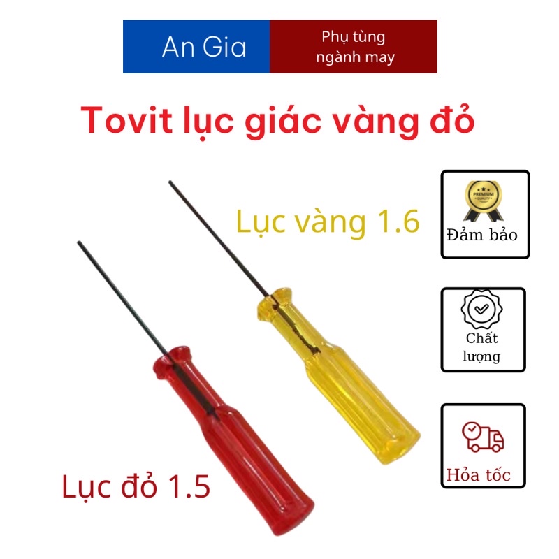 Tovit lục giác 1.5 1.6 đỏ vàng | Shopee Việt Nam