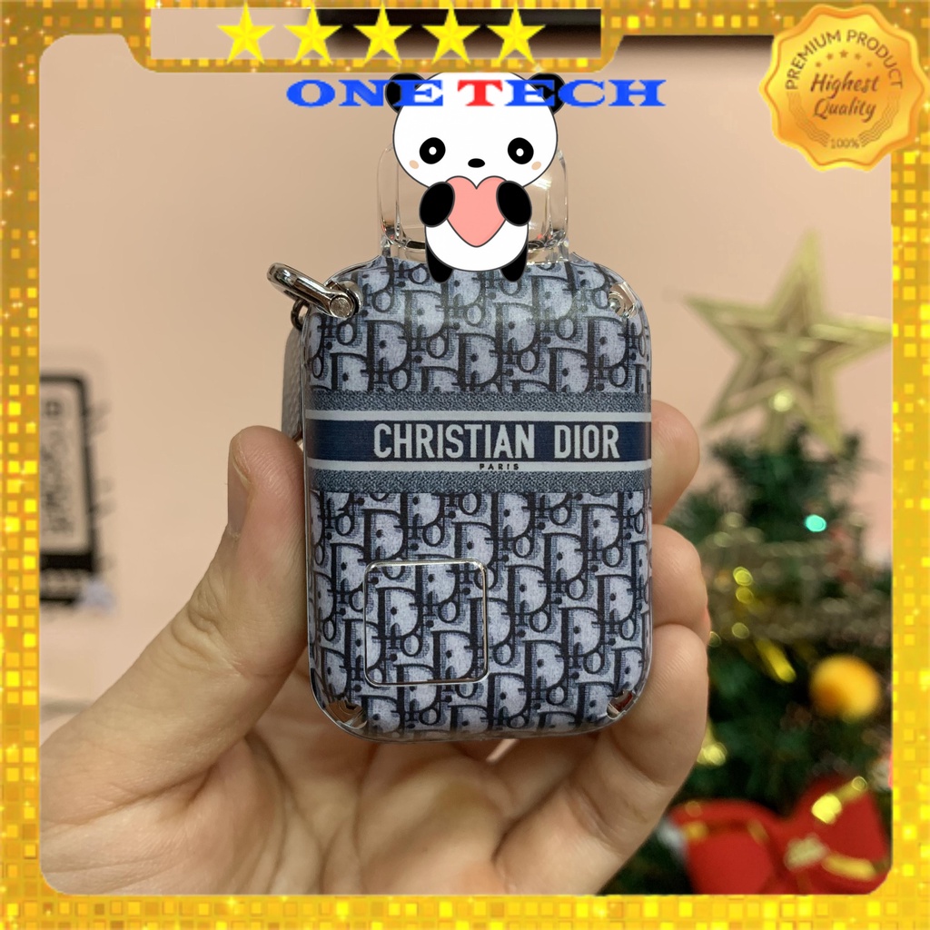 Miếng dán skin P.od Aspire Rill X mẫu D.ior Tím Than (Inbox Shop tên ...