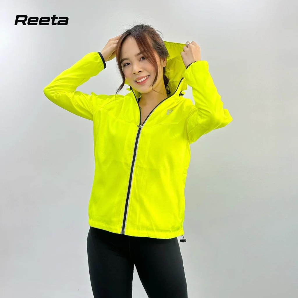 Áo Khoác Thể Thao Nữ Cao Cấp Reeta, Form Thể Thao Basic Chống Nước Cản ...