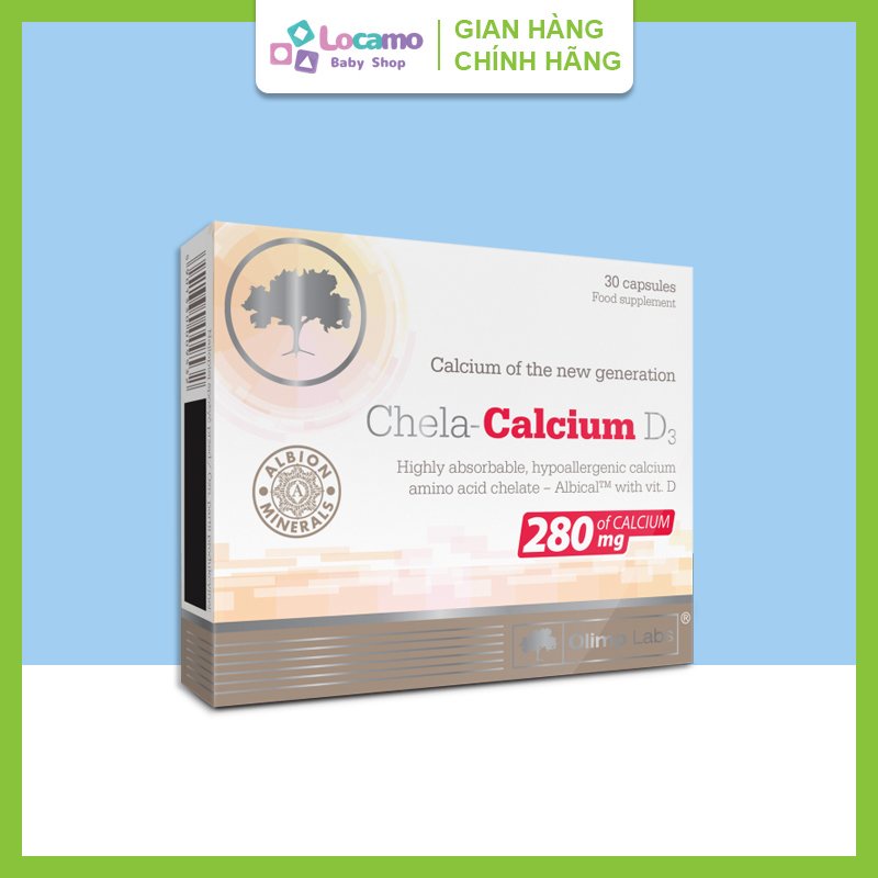 Chela Calcium Canxi cho bà bầu giúp hấp thu Vitamin D3 cho phụ nữ trước ...