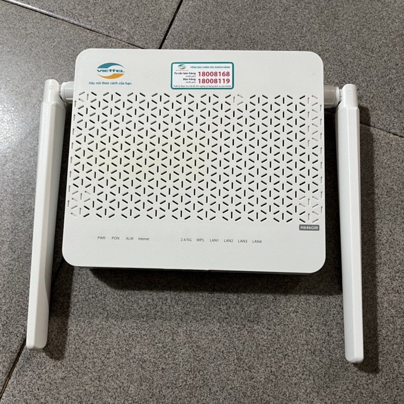 Modem quang gpon Viettel Dualband AC1200Mbps Dasan H646GM | Shopee Việt Nam