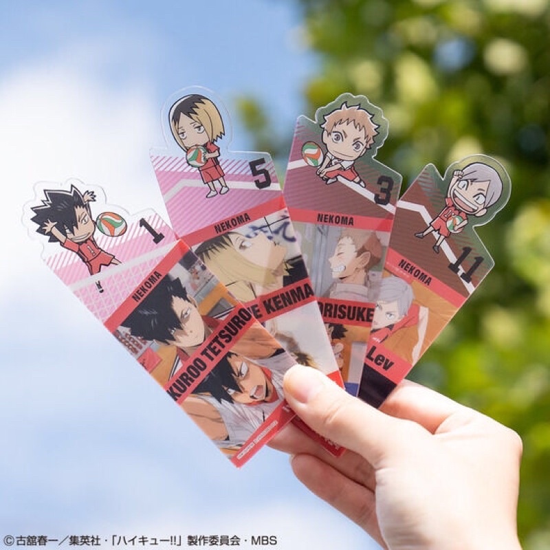 Pack Haikyuu Bookmark - Chính hãng | Shopee Việt Nam