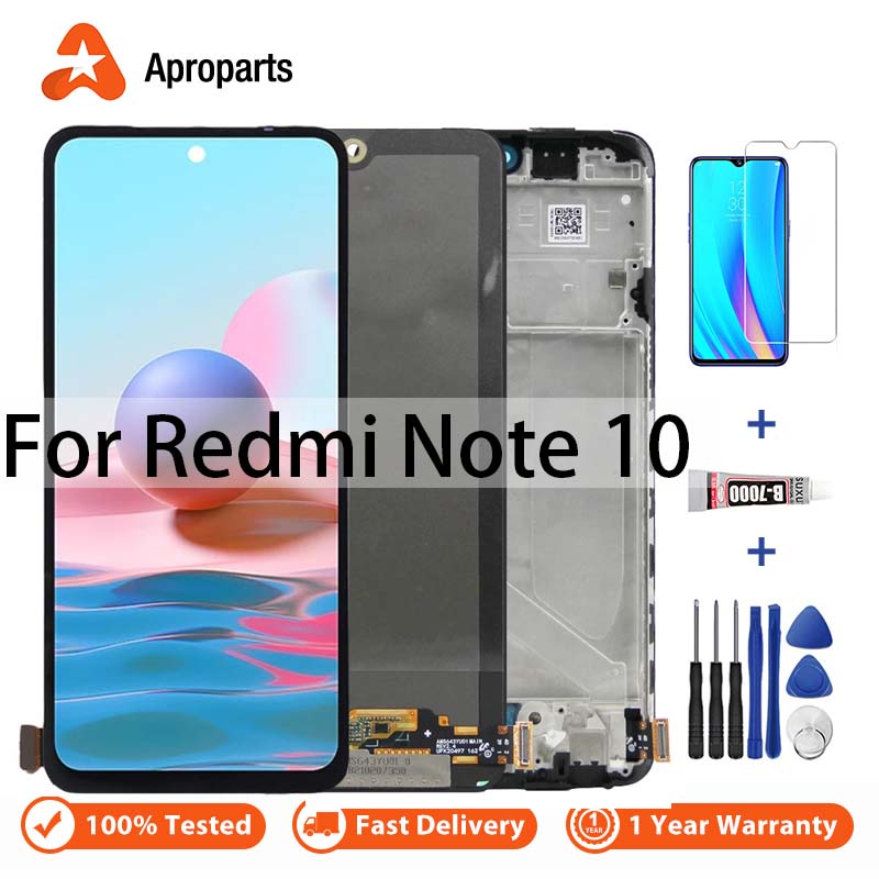 Màn Hình Cho Xiaomi Redmi Note 10 4G Note 10S 5G M2101K7AI M2101K7BG ...