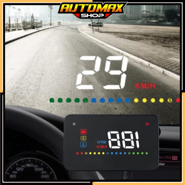 Thiết Bị Hiển Thị Tốc Độ Xe Lên Kính Lái cho Xe Hơi Ô Tô HUD A200 | Shopee Việt Nam