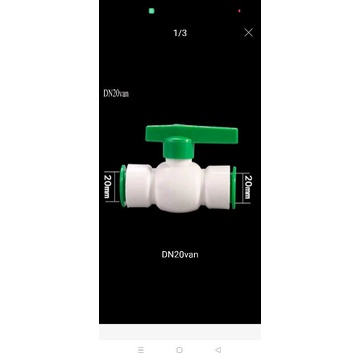 Van khoá nước nối nhanh DN20, DN25 | Shopee Việt Nam