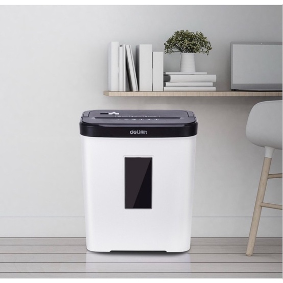 Máy hủy tài liệu DELI 9939 thép carbon có chức năng nhả kẹt giấy, cắt ...