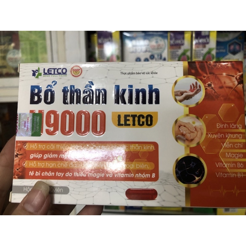 bổ thần kinh H9000 letco | Shopee Việt Nam