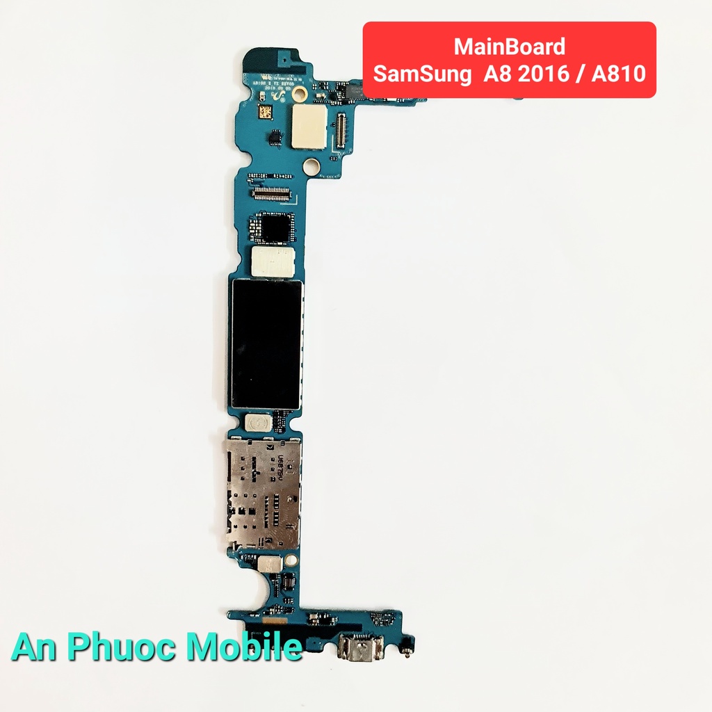 Main SamSung A8 2016 A810 Zin Bóc Máy - Bo Mạch Mainboard SamSung A8 ...