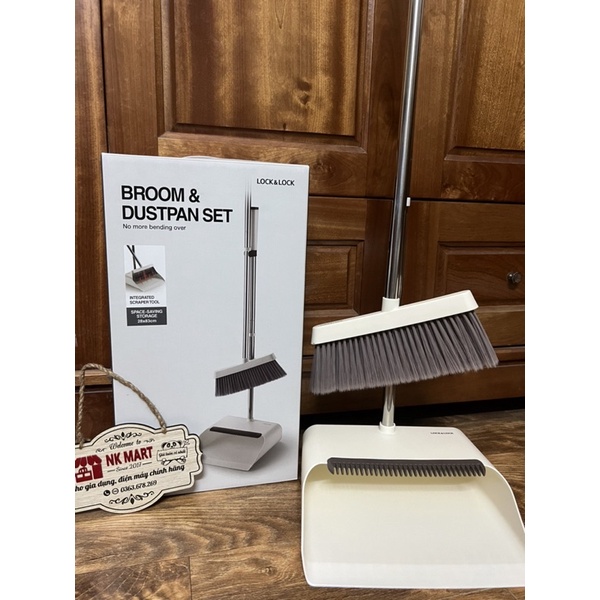 LOCK & LOCK CHÍNH HÃNG - Bộ chổi quét nhà Lock&Lock kèm dụng cụ hót rác ...