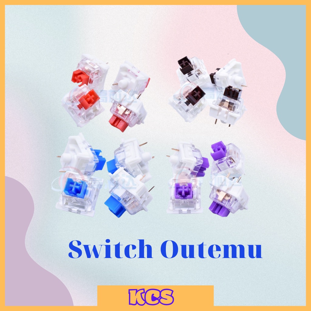 Switch Outemu box phổ thông Blue, Red, Brown, Violet. | Shopee Việt Nam