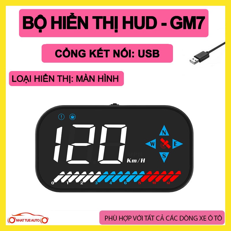 BỘ HIỂN THỊ TỐC ĐỘ TRÊN MÀN HÌNH HUD-MG7, ĐỒNG HỒ TỐC ĐỘ, CẢNH BÁO TỐC ĐỘ, CẢNH BÁO MỆT MỎI ...