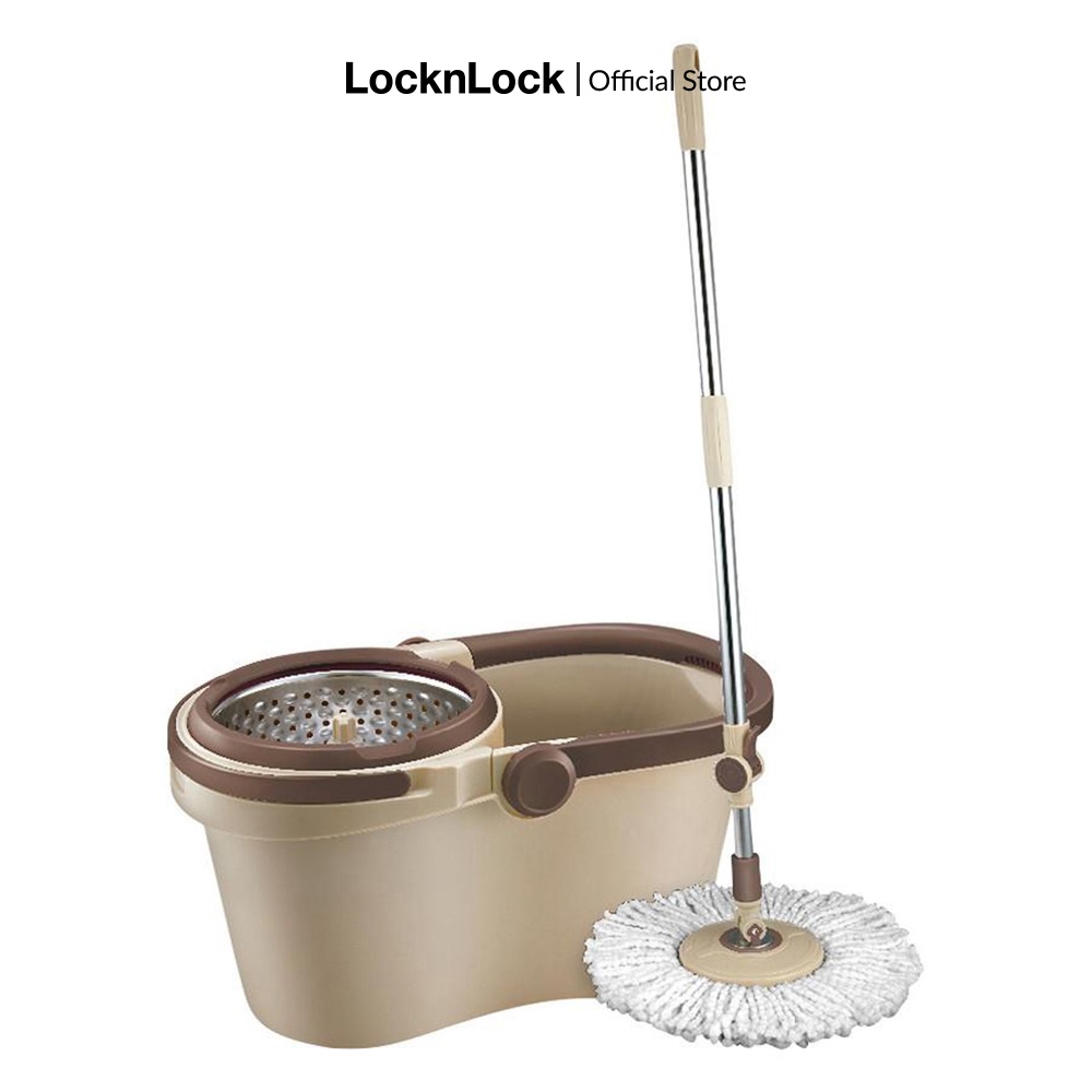 Bộ cây lau nhà xoay tay Compact Spin Mop Lock&Lock - ETM466 | Shopee ...
