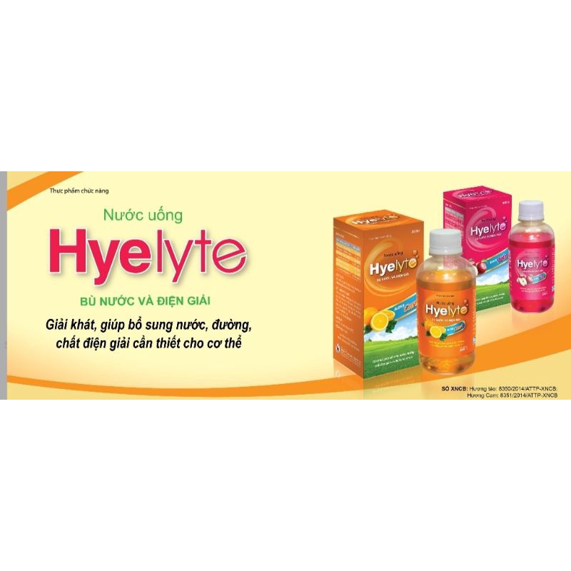 Nước uống bù nước, bù điện giải Hyelyte 250ml | Shopee Việt Nam