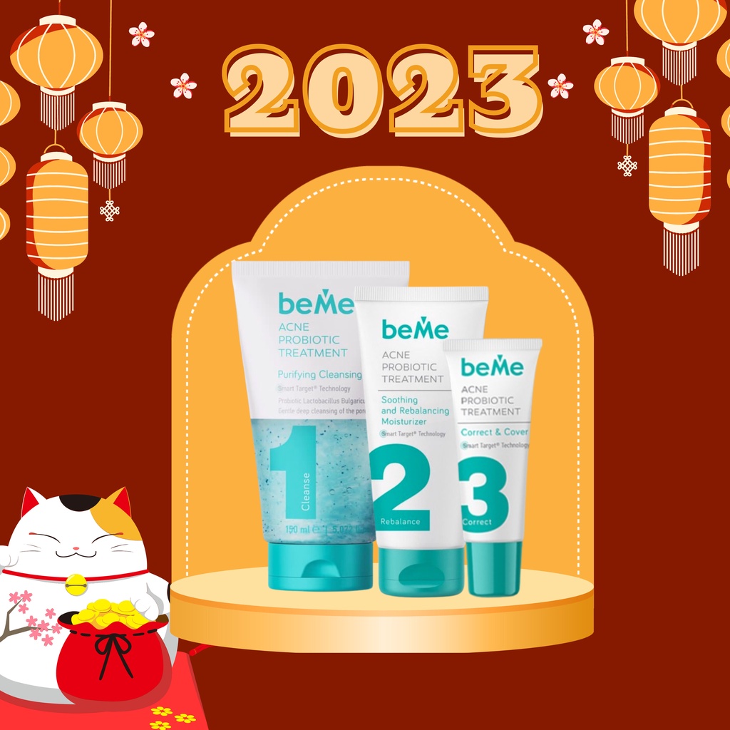 Sữa rửa mặt, tẩy trang dạng gel 2 trong 1 BeMe Purifying Cleansing sạch sâu kiểm soát dầu ngừa ...