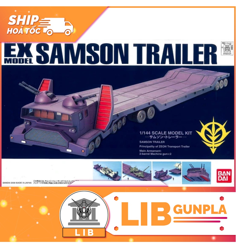 Mô hình lắp ráp Bandai EX SAMSON TRAILER | Shopee Việt Nam