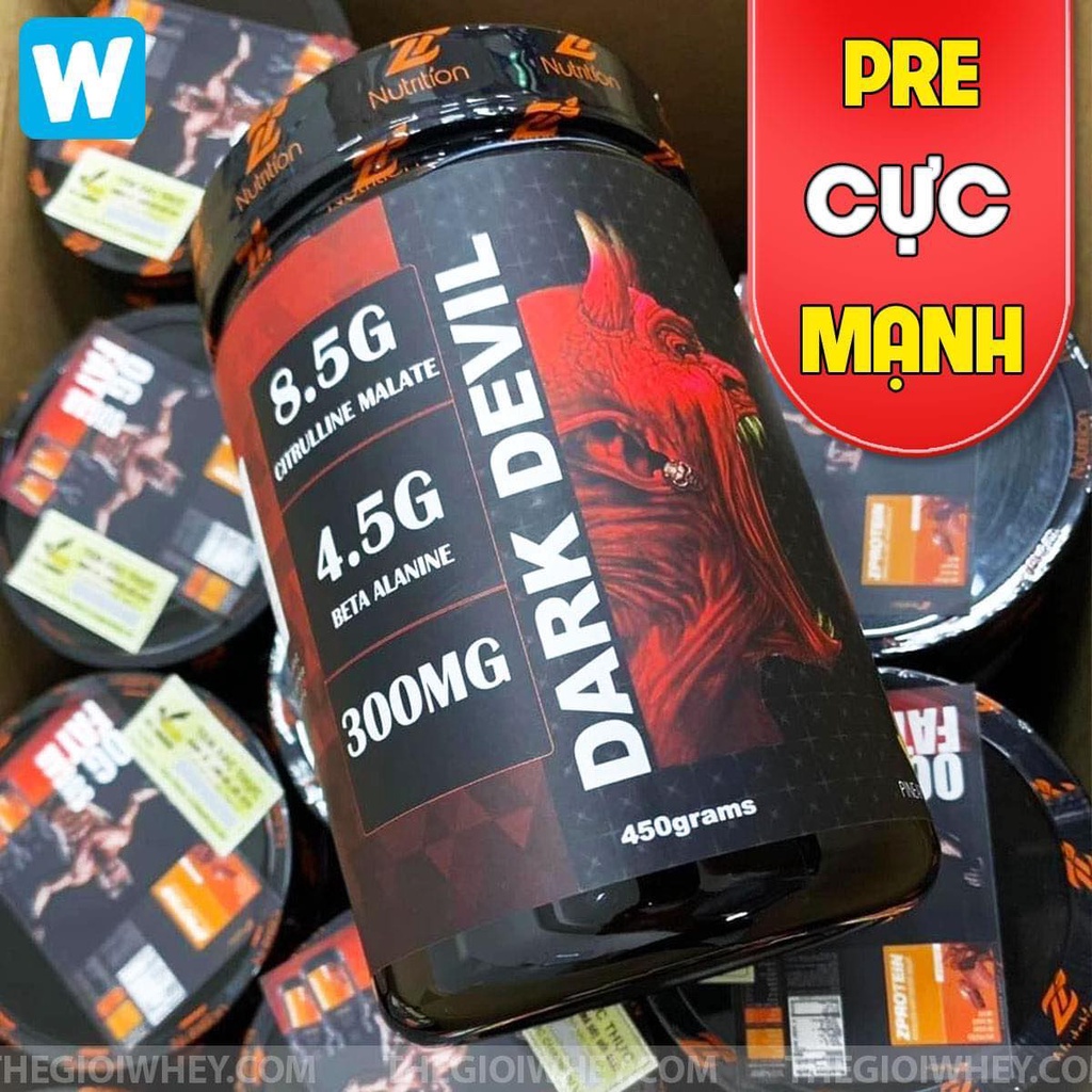 PRE WORKOUT SAMPLE DARK DEVIL - TĂNG SỨC MẠNH- 30 LẦN DÙNG | Shopee ...
