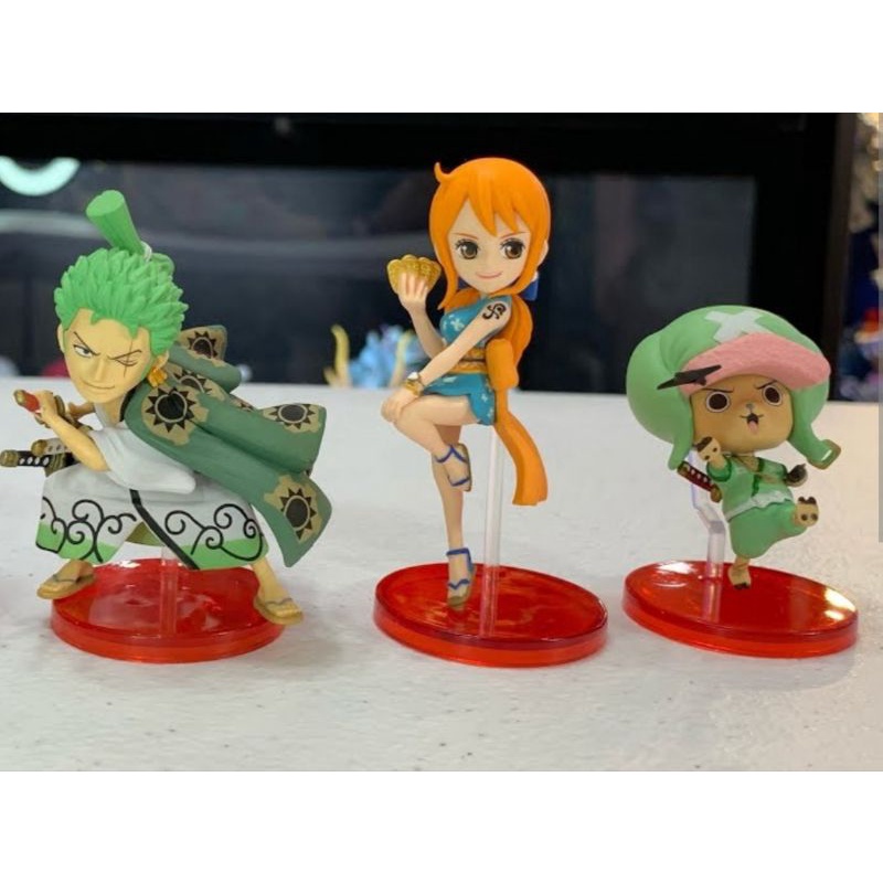 Mô hình One Piece Limited - Zoro wano WCF Jump, Nami wano WCF, Chopper ...