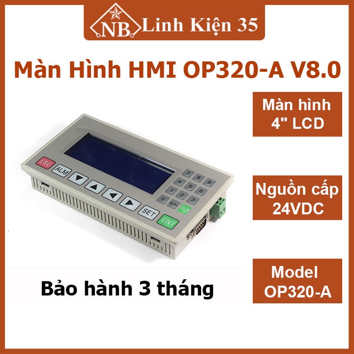 Màn hình HMI OP320-A V8.0 (BH : 3 tháng) dễ dàng lập trình với các PLC ...