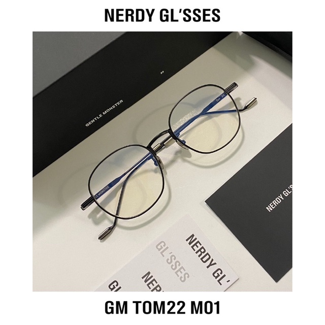 kính mắt GM Tom22 Bestquality khung thép nguyên khối, Mắt kính chống ánh sáng xan tặng kèm COMBO ...