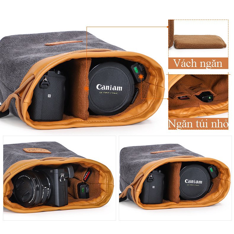 Túi đựng lens ống kính kiểu dây rút-Túi đựng máy ảnh | Shopee Việt Nam
