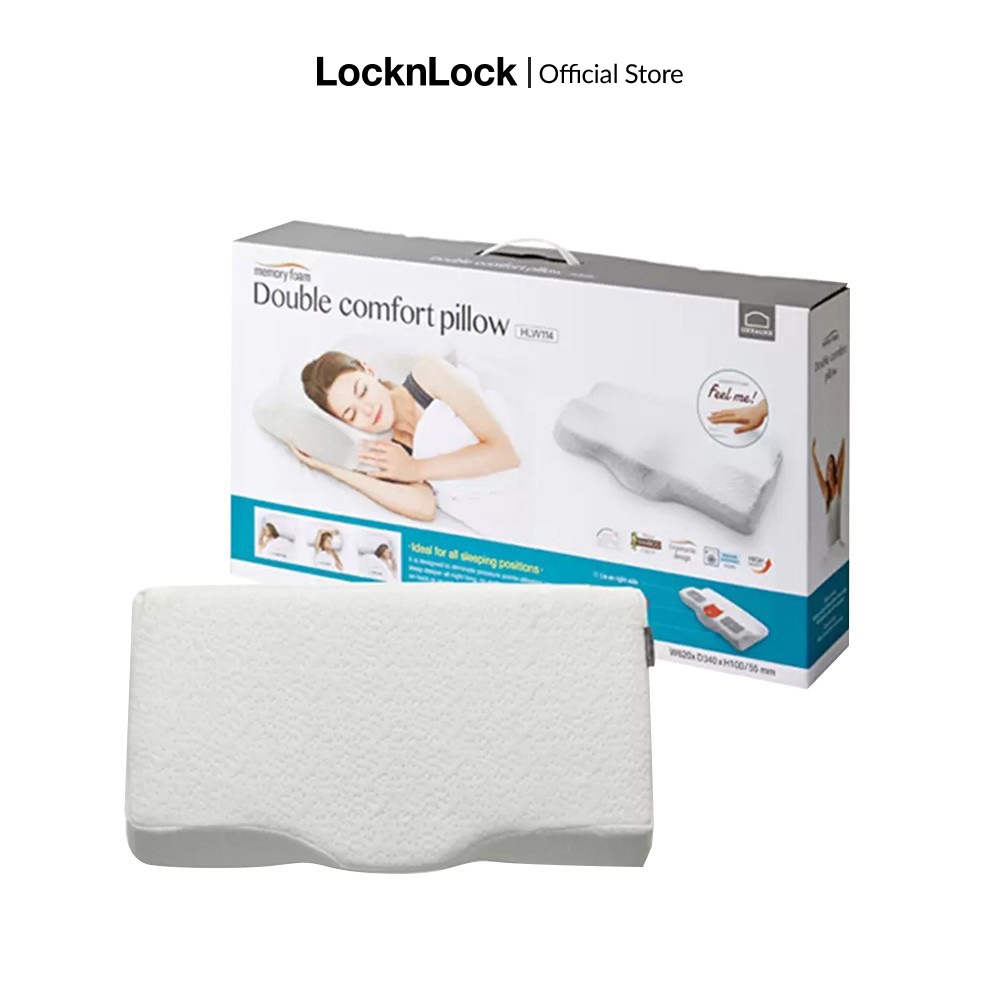 Gối Memory Foam 50D Lock & Lock HLW114 | Shopee Việt Nam