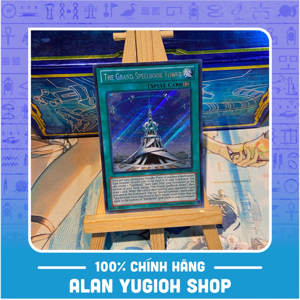 [ Bài Yugioh Chính Hãng ] The Grand Spellbook Tower - ABYR-EN060 ...