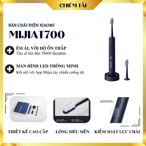 Bàn chải điện Xiaomi Mijia Sonic T700 - nội địa | Shopee Việt Nam