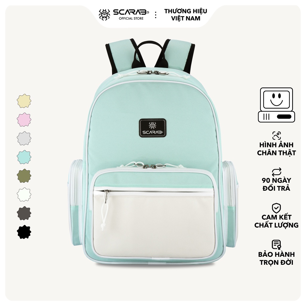 Balo Đi Học Scarab ® ESTATE | Shopee Việt Nam