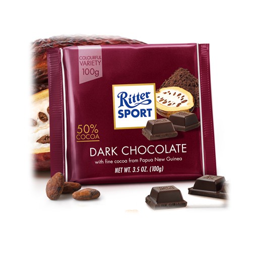 Socola Ritter Sport Colofull thanh 100gr (đủ vị) | Shopee Việt Nam