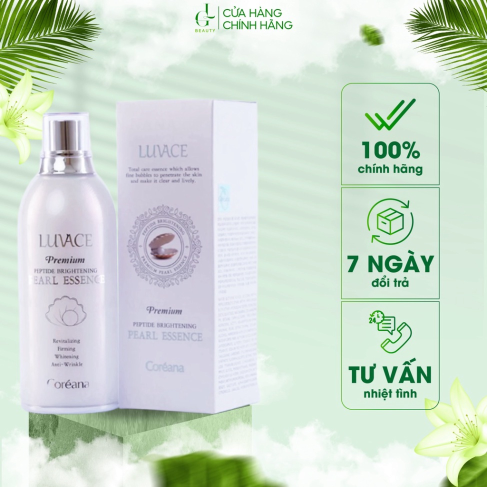 Tinh chất dưỡng trắng da, mờ thâm nám Luvace | Shopee Việt Nam