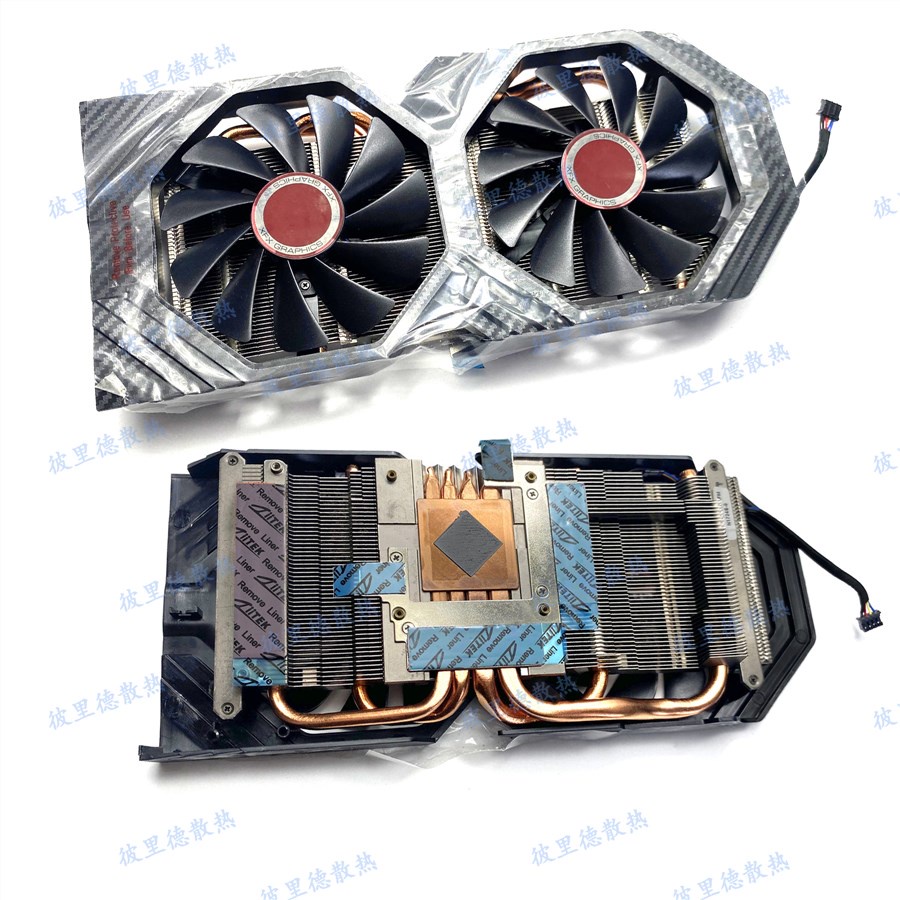 [Còn hàng] Quạt GPU XFX / View RX580 588 590 8G Phiên bản Black Wolf ...