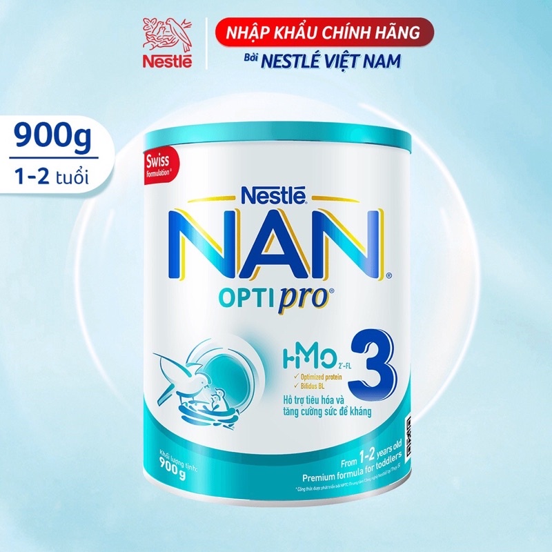 Sữa Bột Nestle NAN OPTIPRO HMO 3 900g Date 2025 | Shopee Việt Nam