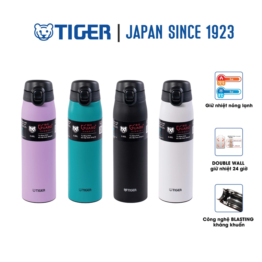 Bình Giữ Nhiệt Lưỡng Tính TIGER MCT-K060 (600ml) | Shopee Việt Nam