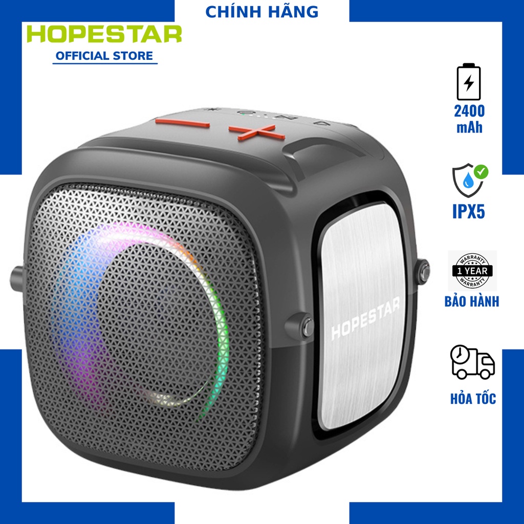 Loa Bluetooth Hopestar Party One Mini| Loa nghe nhạc công suất 5W, pin ...