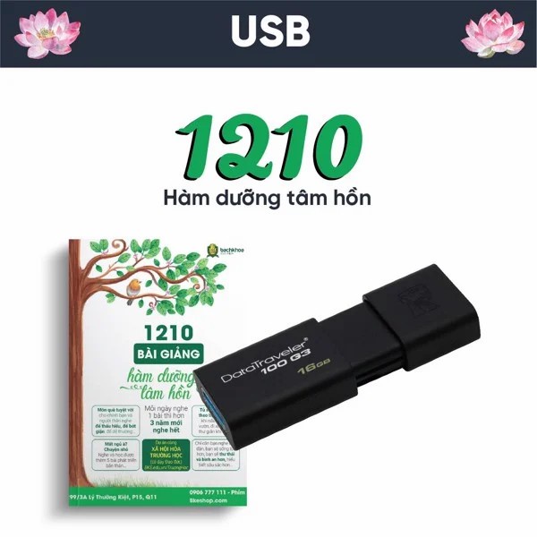 USB Pháp Thoại 1210 Bài Hàm Dưỡng Tâm Hồn | Shopee Việt Nam