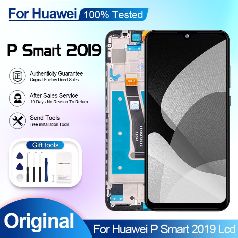 [Còn hàng] cho Huawei P smart 2019 Màn hình LCD cảm ứng lắp ráp số hóa ...