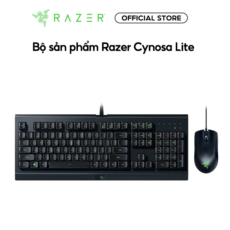 Combo Bàn phím + Chuột Razer Cynosa Lite & Razer Abyssus Lite-hàng ...