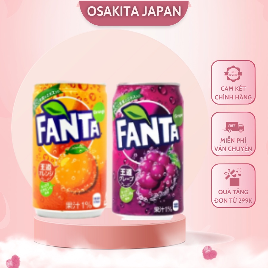(Thùng 30 lon) Nước Giải Khát Có Gas Fanta 160ml, Nội Địa Nhật. | Shopee Việt Nam