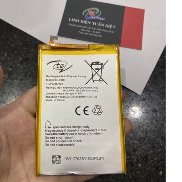 Pin Itel BL-49DI/ Pin Itel P51 ( 5000 mAh ) Dung lượng chuẩn bảo hành 1 đổi 1 | Shopee Việt Nam