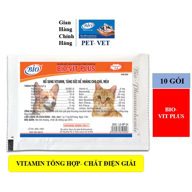 10 gói x 5G. BIO-VIT PLUS | Shopee Việt Nam