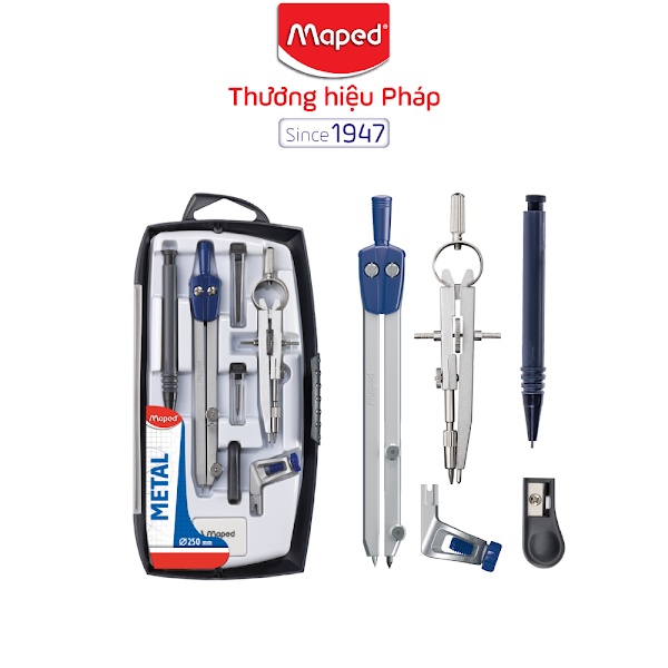 Compa học sinh Start - SET 8 Maped - Pháp [Chính hãng] | Shopee Việt Nam