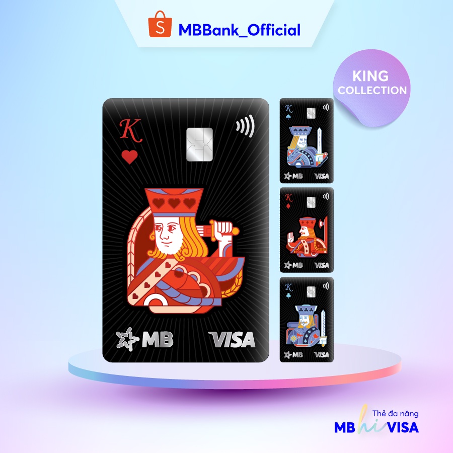 [E-voucher & Dịch vụ] Dịch vụ phát hành thẻ MB Hi Visa Collection - BST ...