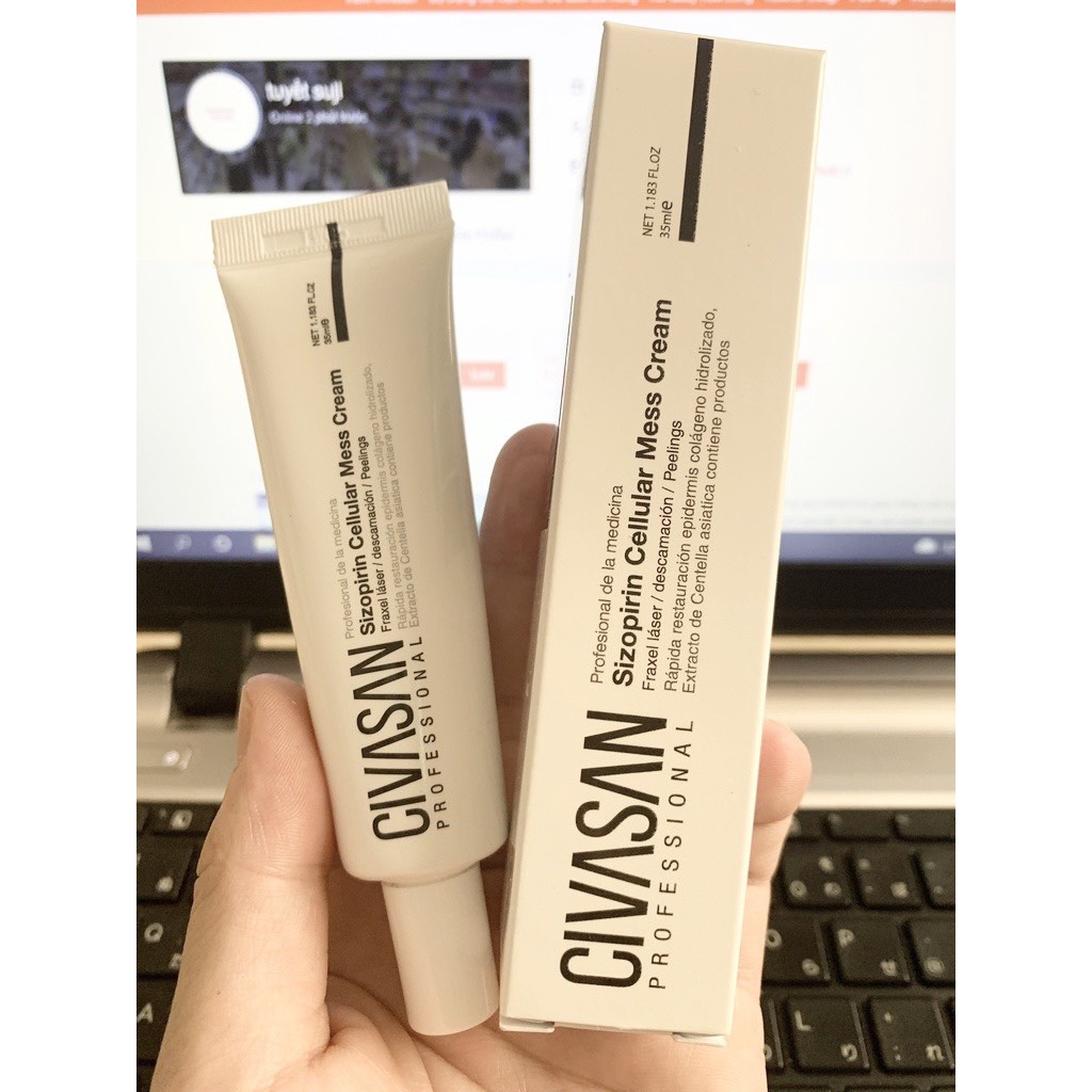 Kem Mess Civasan tái sinh nhanh cho da mỏng yếu nhạy cảm 35g | Shopee ...